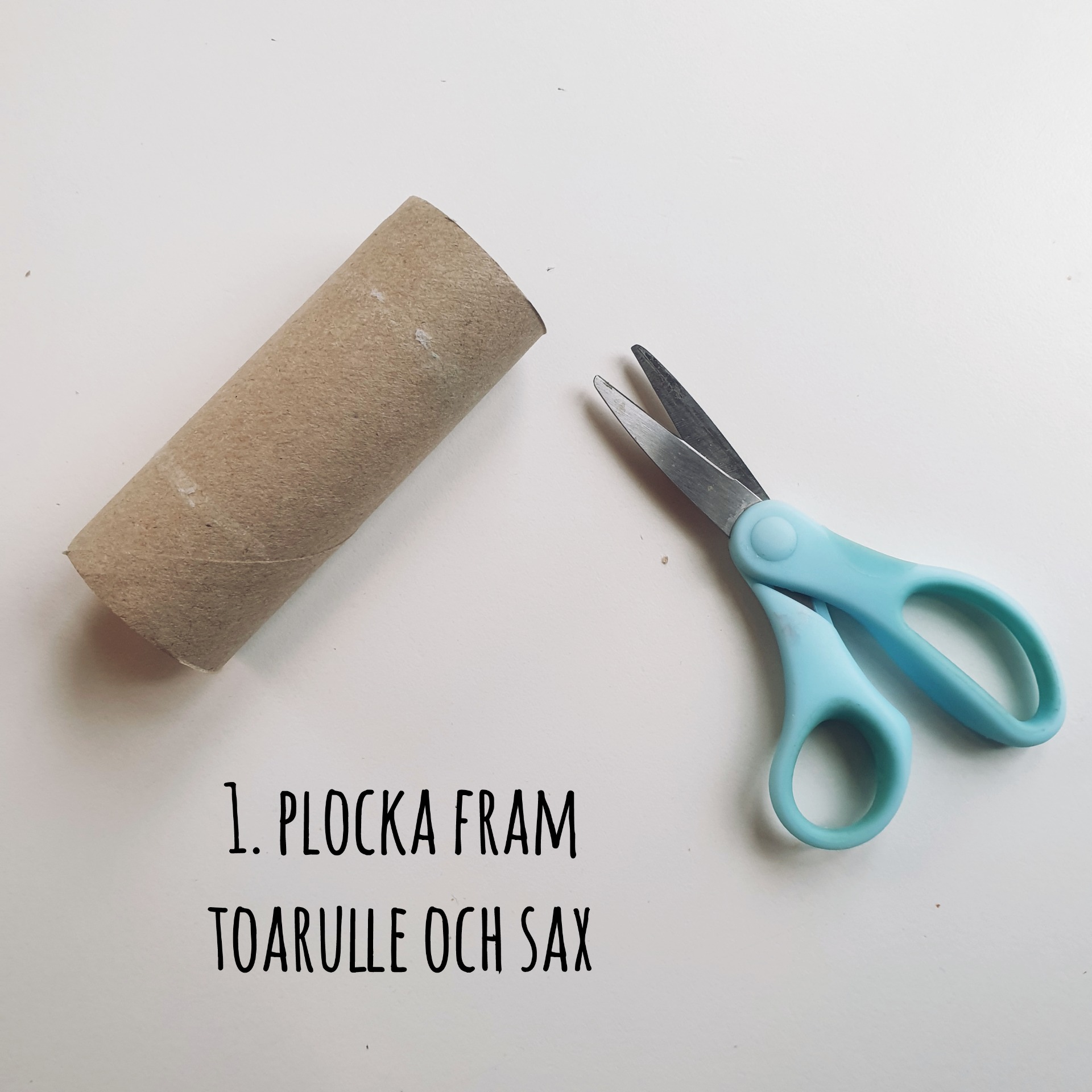 Julpyssel av toarullar :: Pysselmorgon